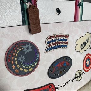 Coach | Bags | Coach X Marvel Large Tote Bag | Poshmark